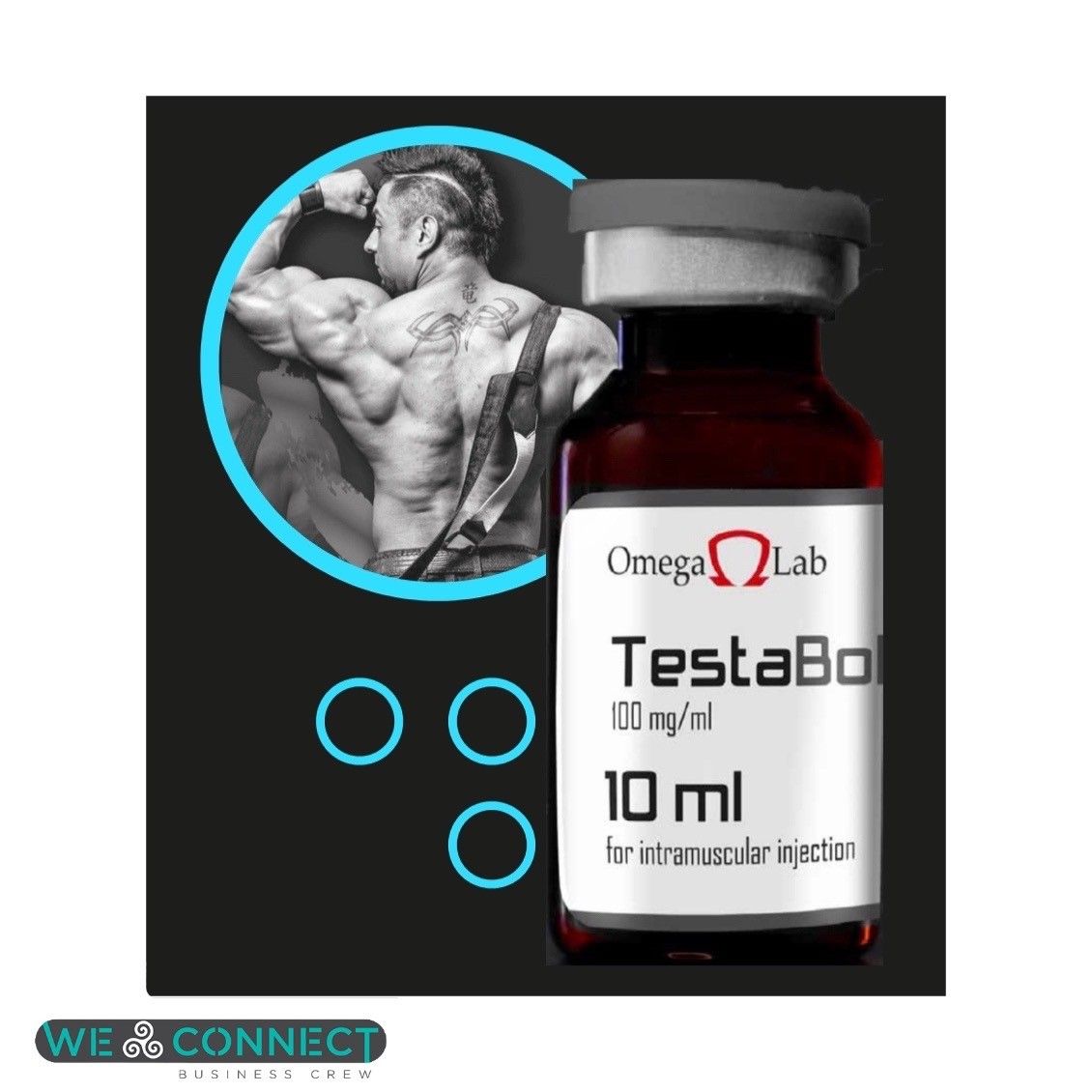 TESTABOLD (TESTOSTERONA BASE AGUA 100MG/ML)