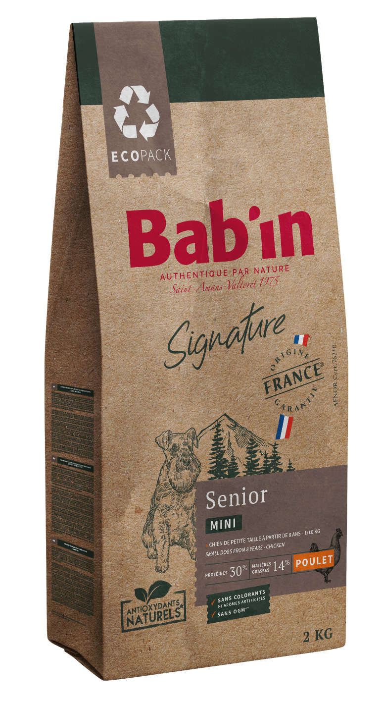 Bab’in Signature Mini Senior - JMT Alimentation Animale