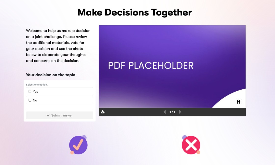 Make Decisions Together