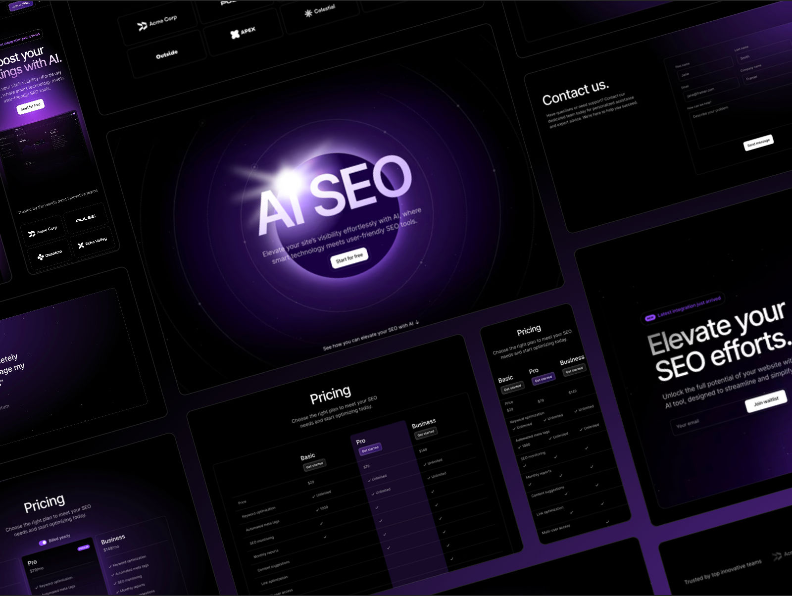 Free AI-themed UI Kit | Devplates