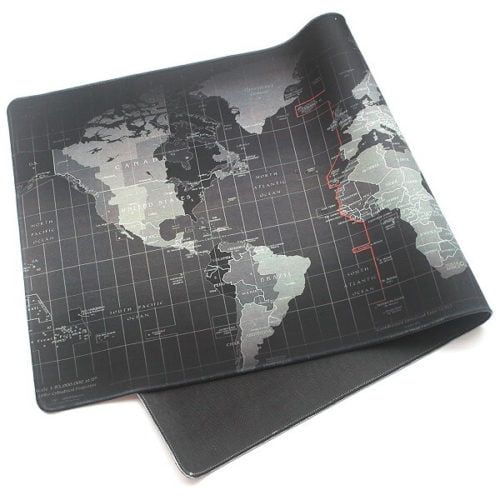 Giant World Map Mouse Pad – HuntSimply