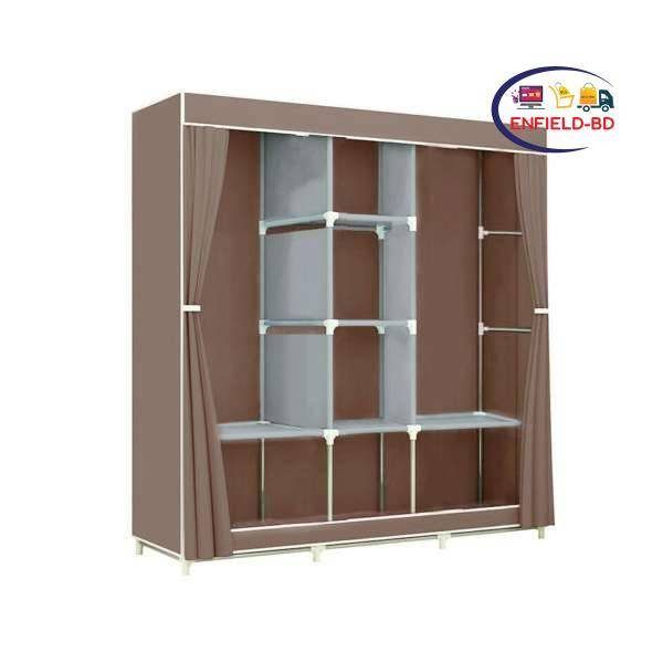 Portable Cloth Storage Wardrobe Almirah Folding Simple