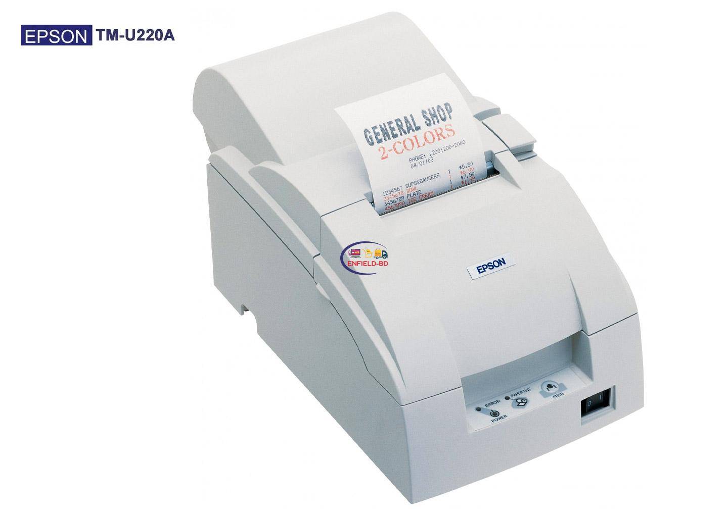 EPSON TM-U220A High Performance Impact Pos Printer