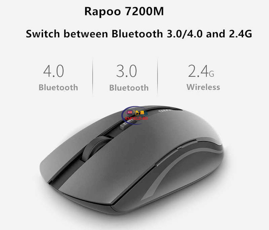 Rapoo 7200p Wireless Mouse High-definition Tracking Engine