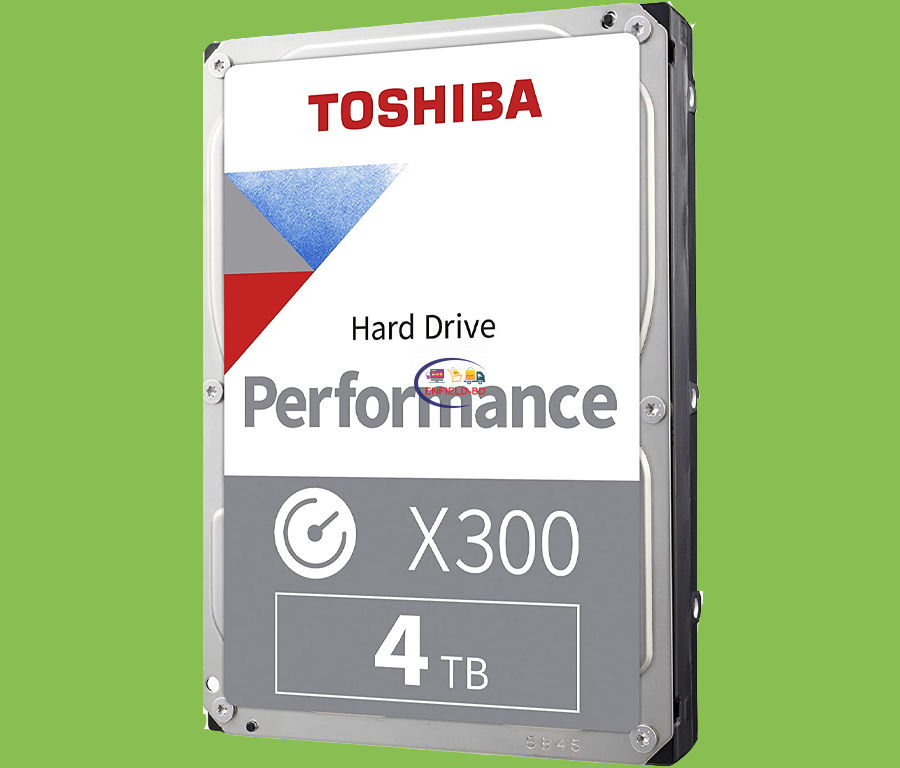 TOSHIBA X300 4TB Sata Hard Drive Performance 7200 Rpm