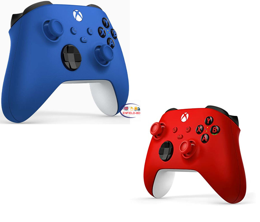 Xbox Wireless Controller Blue-Red | Textured Triggers Buy Now