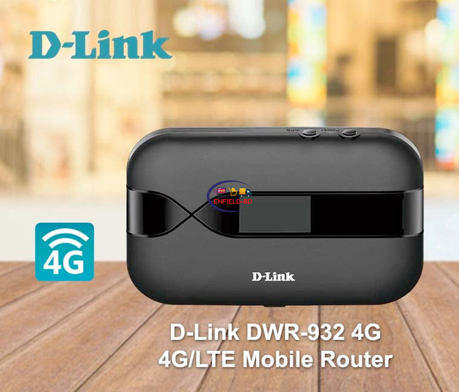 Dlink DWR-932 4G LTE Pocket Router Mobile Wi-Fi Hotspot