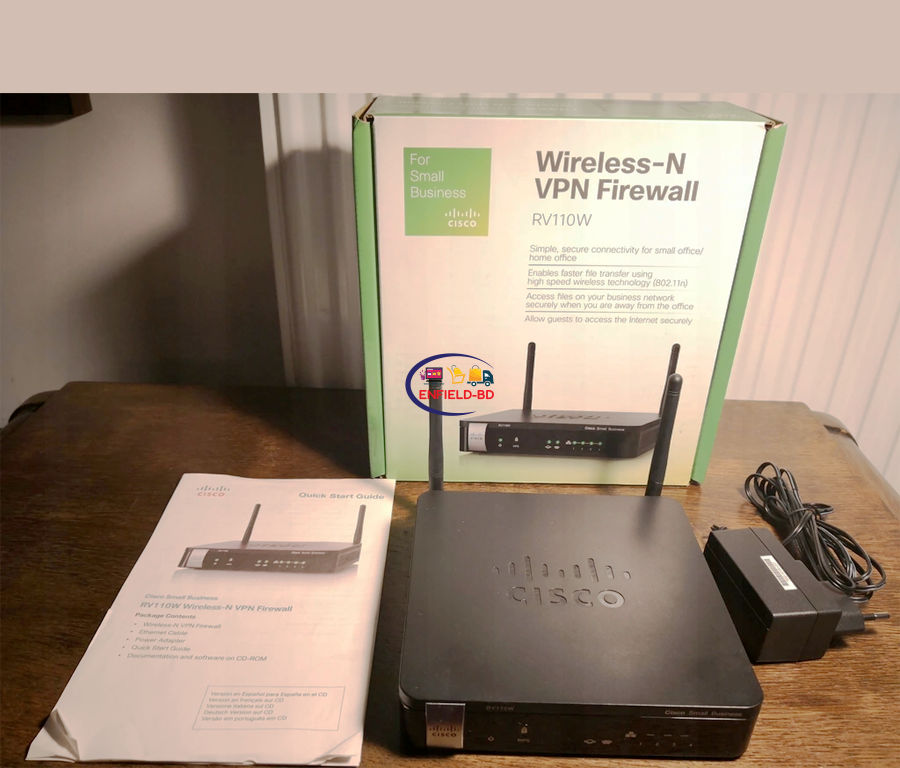 Cisco RV110W-A-NA-K9 Small Business RV110W Wireless N VPN Router