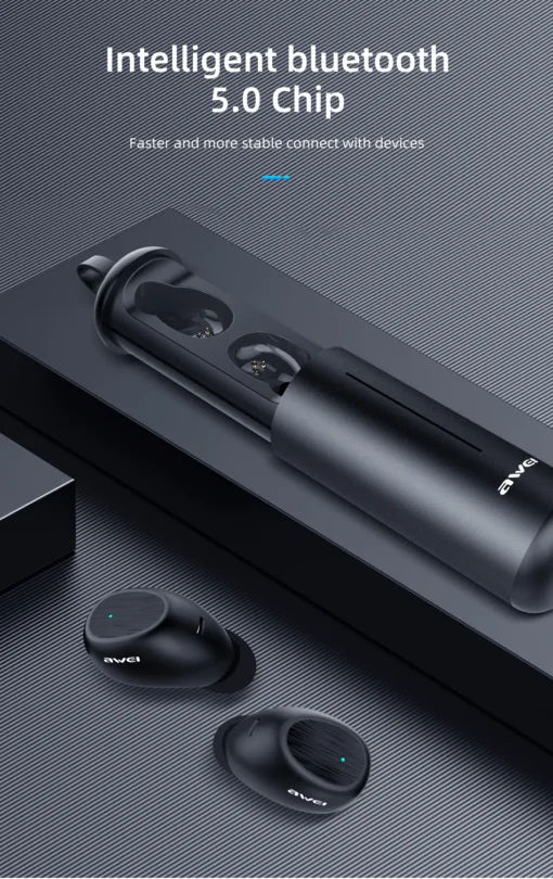 AWEI T55 TWS Bluetooth-compatible Wireless Earbuds