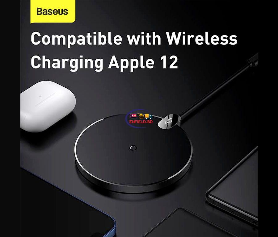 Baseus 15W Digital LED Display Gen 2 Wireless Charger