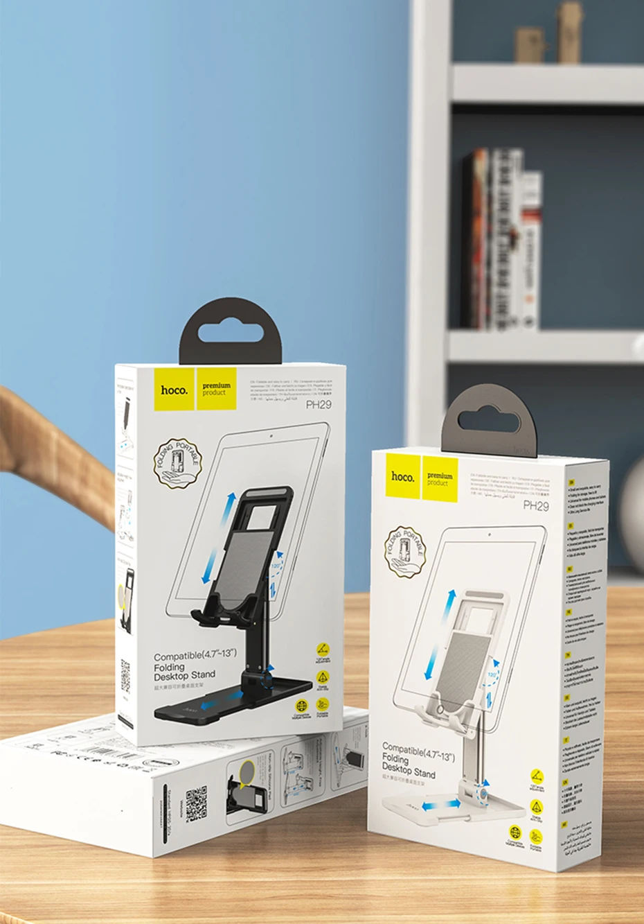 Hoco Desk Mobile Phone Holder Foldable Extend Support