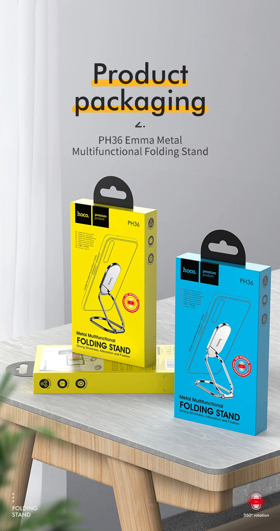 Hoco Portable Phone Holder iPhone 11 12Pro Max Adjustable