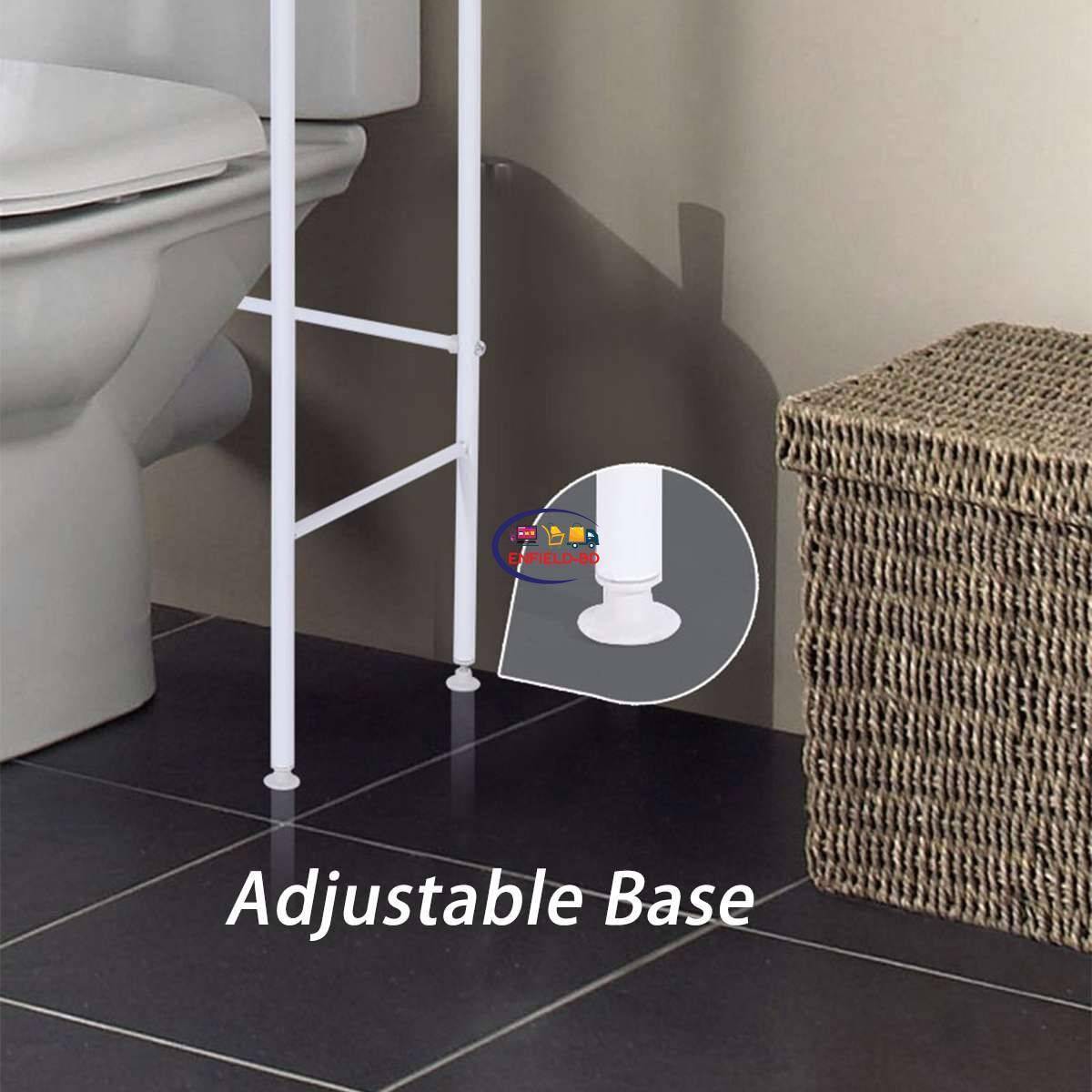 Bathroom Commode and Washing Machine Storage Rack