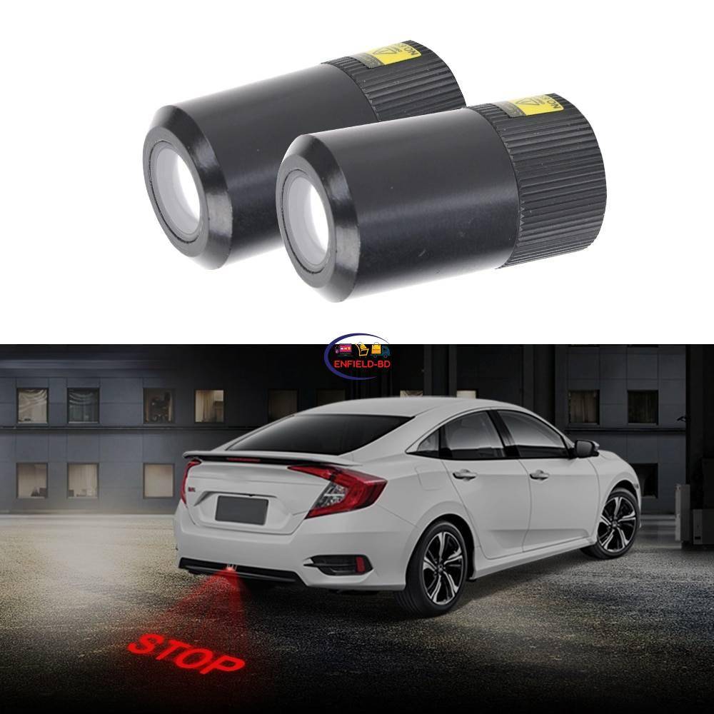 Car LED Projection Light Warning Laser Tail Logo Projector