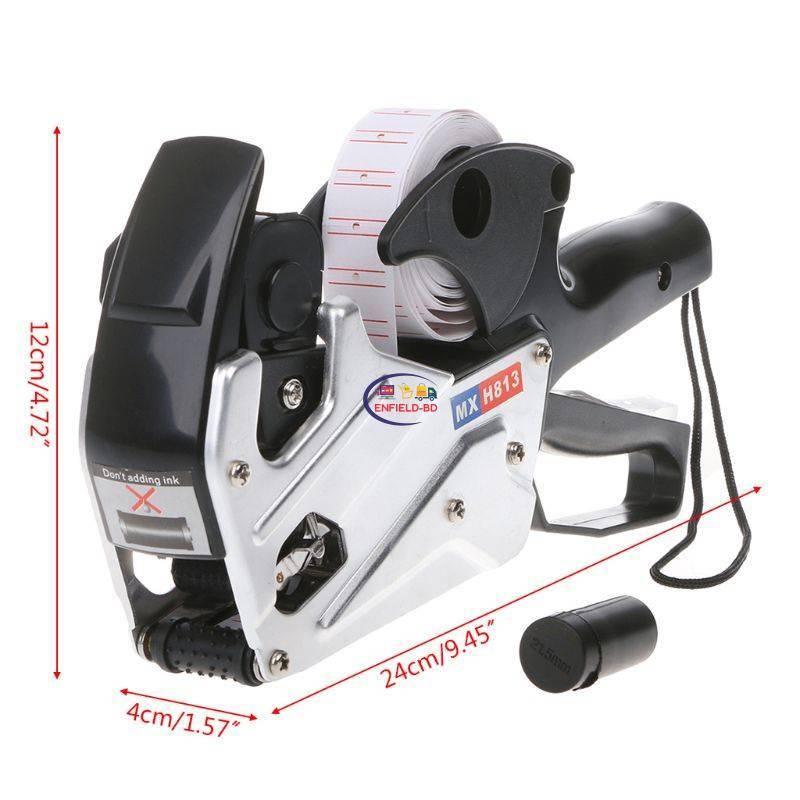 MX-H813 8-Digits Price Tag Gun Price Labeller Price Label