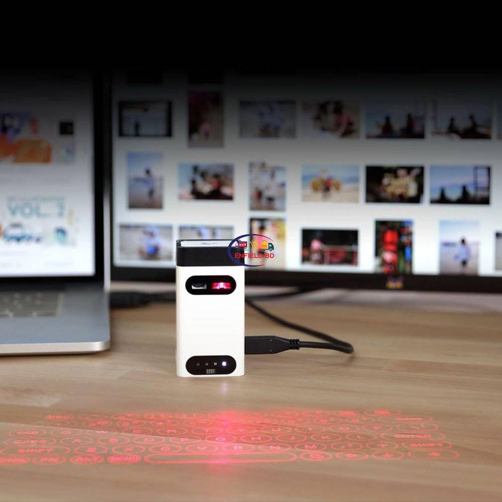 Wireless Bluetooth Laser Keyboard KB630-M1 Laser Projection