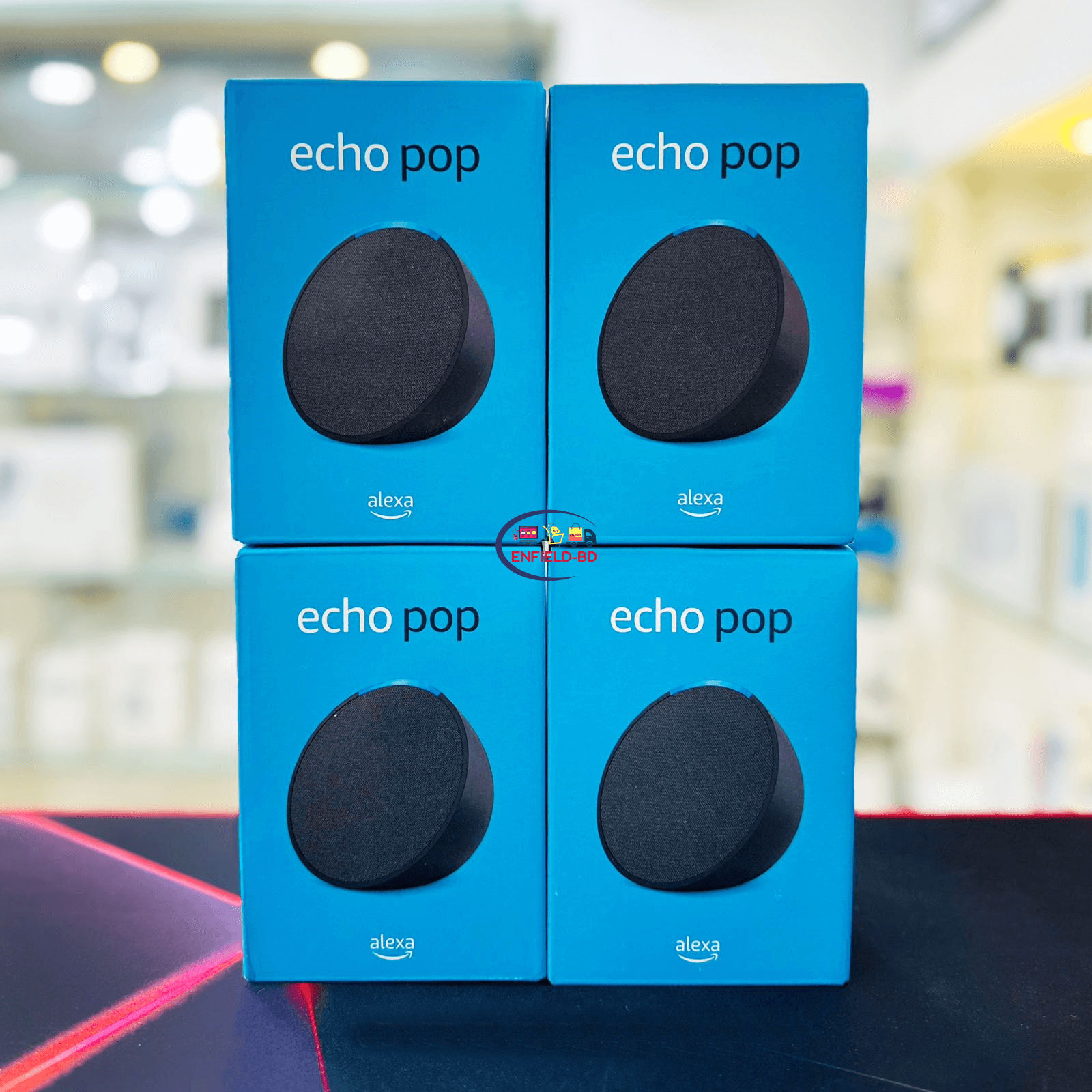 Amazon Echo Pop Smart Speaker (2023) Full Sound Compact