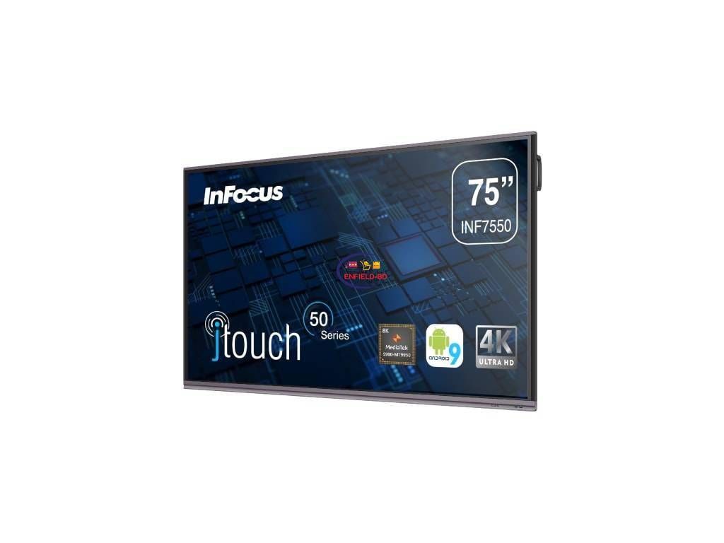 InFocus Flat Panel INF7550 75" 4K Interactive Touch Display