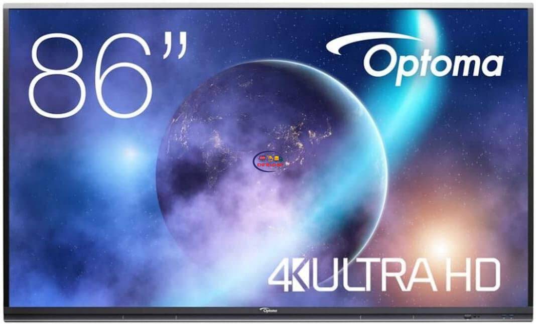 OPTOMA Flat Panel 5862RK+ 86 Inch 4K UHD Interactive Display