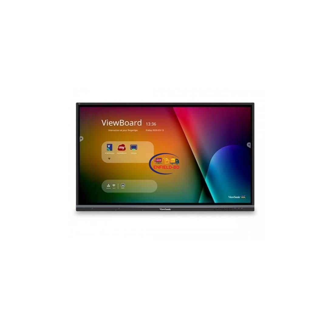 ViewSonic Flat Panel IFP8652 86" | Black 4K Interactive Display