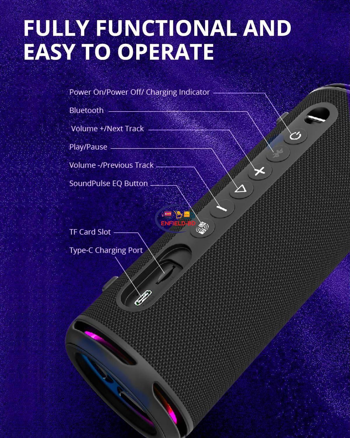 Tronsmart T7 Lite Portable Outdoor Speaker | Black