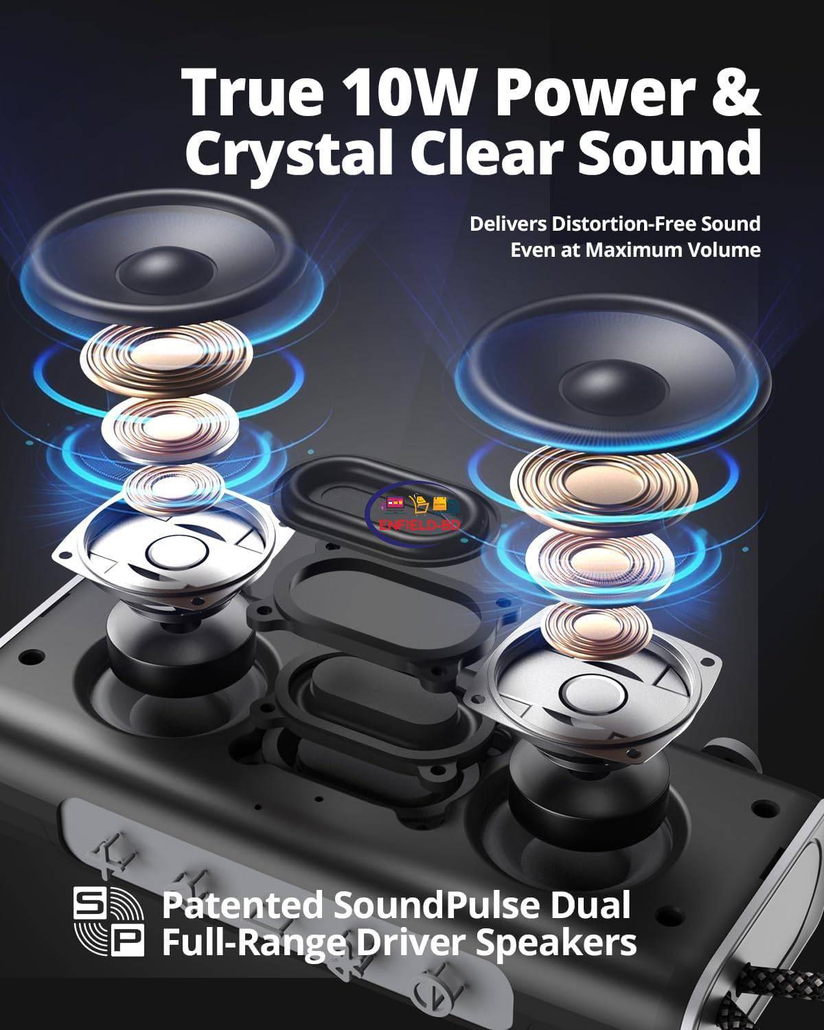 Tronsmart Trip Portable Outdoor Speaker | Black