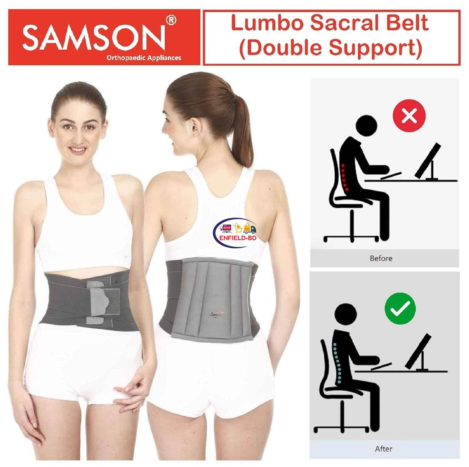 SAMSON LS-0406 - Lumbo Sacral Belt Double Support
