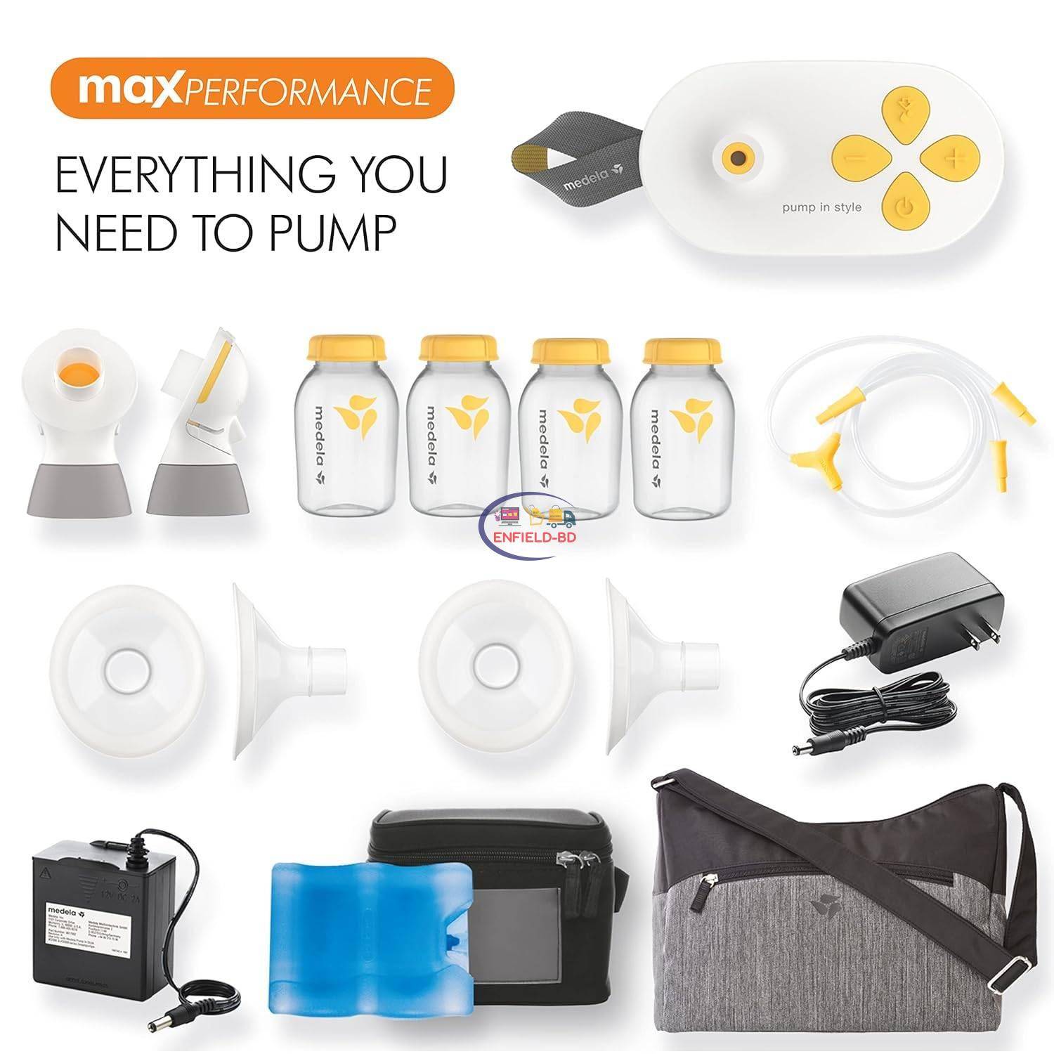 Medela Breast Pump in Style Electric Closed System Portable
