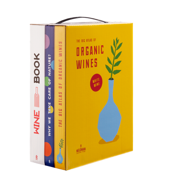 Neleman Wine in Books White · 0.75 kg CO₂e/kg | Verified by CarbonCloud