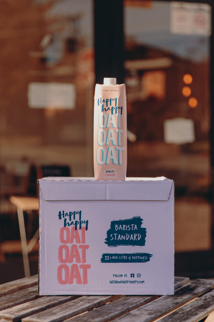 Happy Happy Oat Oat Oat [AUS] · 0.73 kg CO₂e/kg | Verified by CarbonCloud