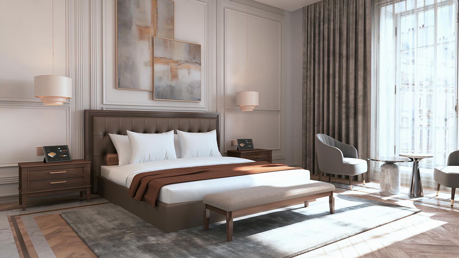 Smart furniture: here comes the smart bed, home automation applied to ...