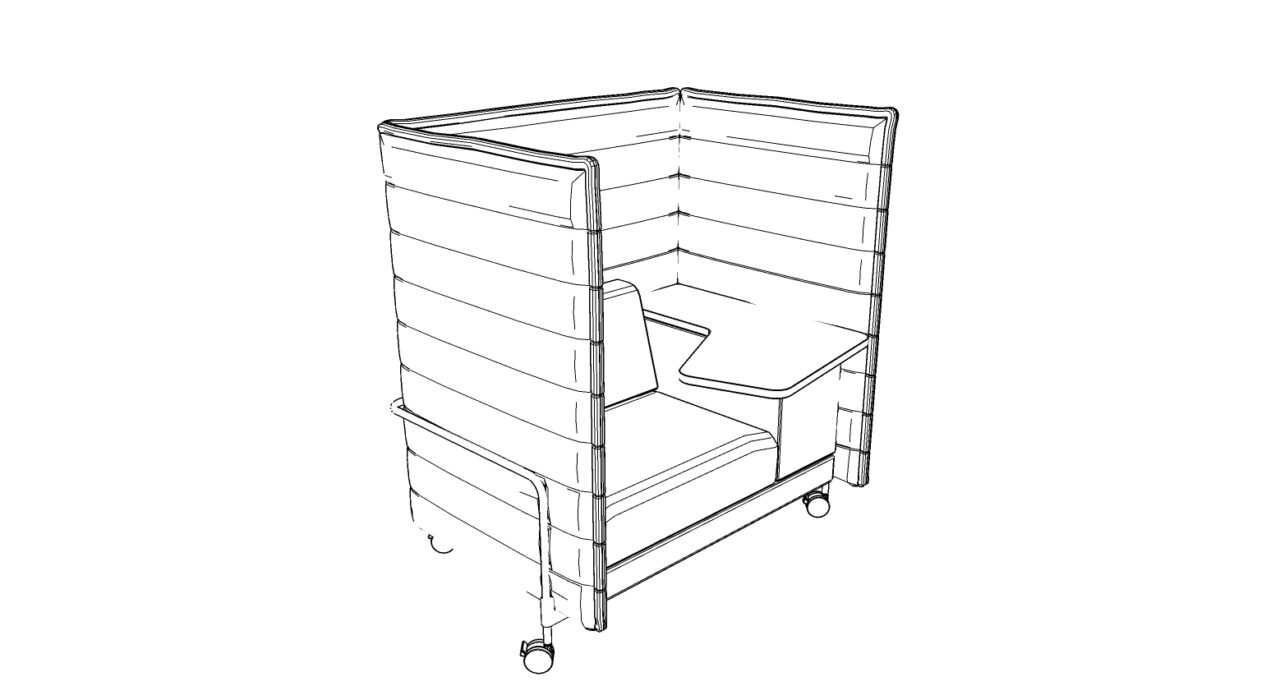 Vitra Alcove Work | Lugano - Como - Milan | Distributeurs agréés