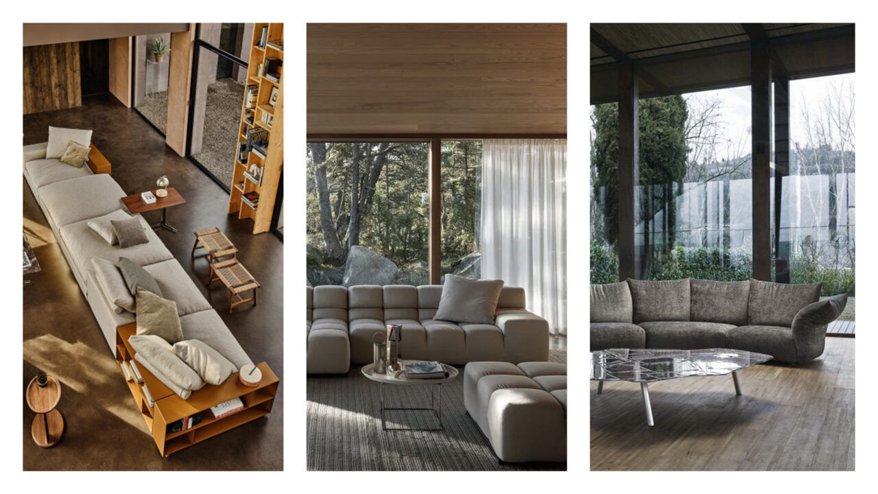 Divani Componibili Modulari Design | Marchi di design italiano