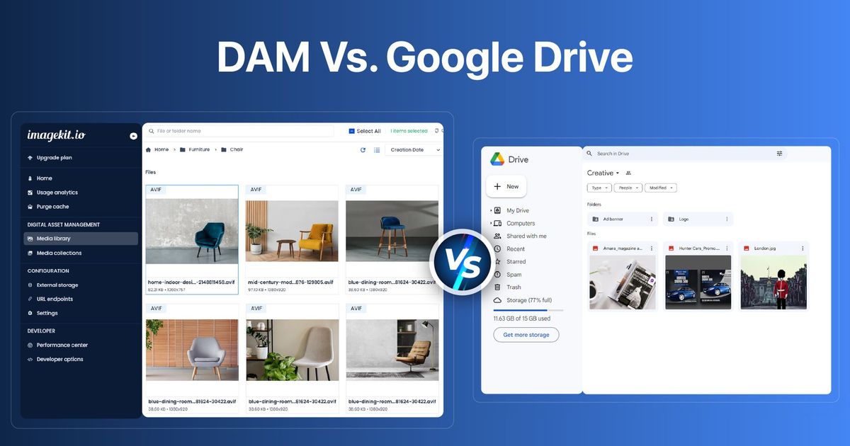 Google Drive Vs. DAM: Which one is perfect for Digital Asset Management?