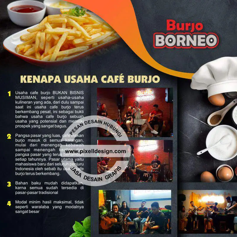 BURJO BORNEO - Desain Iklan Instagram