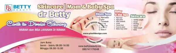 Contoh Iklan Spa, Skincare Kecantikan dan Salon
