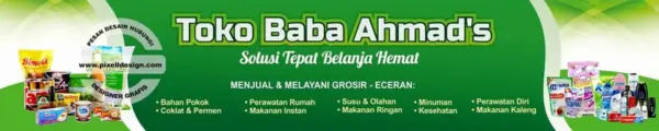 Contoh Banner Spanduk Toko yang Menarik