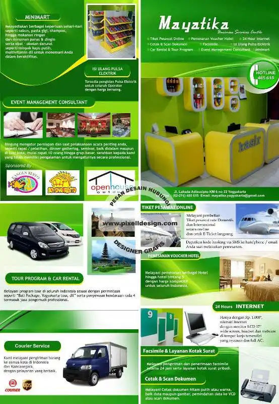 Contoh Brosur Iklan Perusahaan yang Profesional