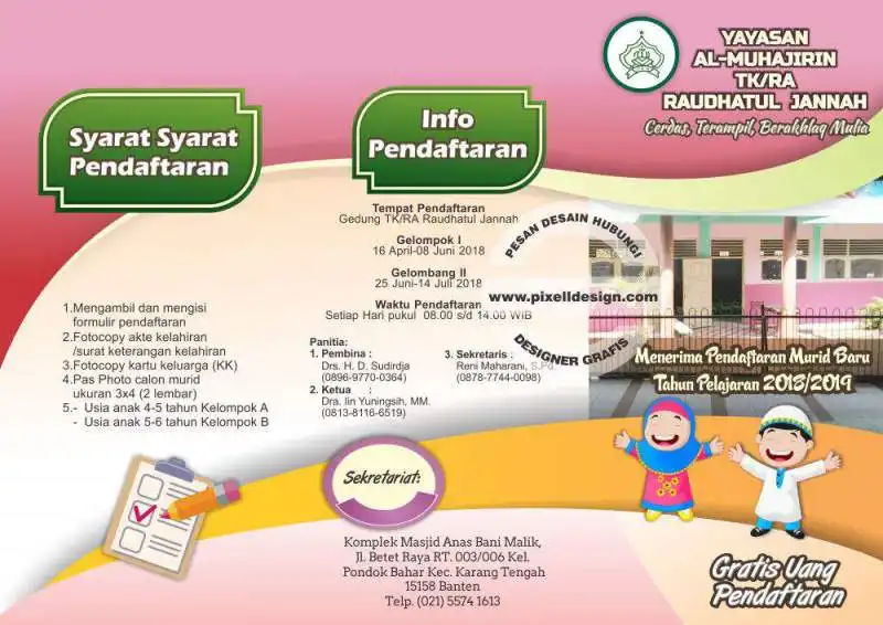 Contoh Brosur / Flyer / Leaflet, Desain Paling Menarik