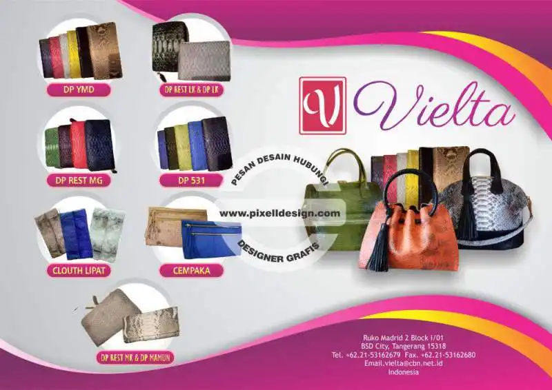 Contoh Brosur Iklan Tas Yang Bagus