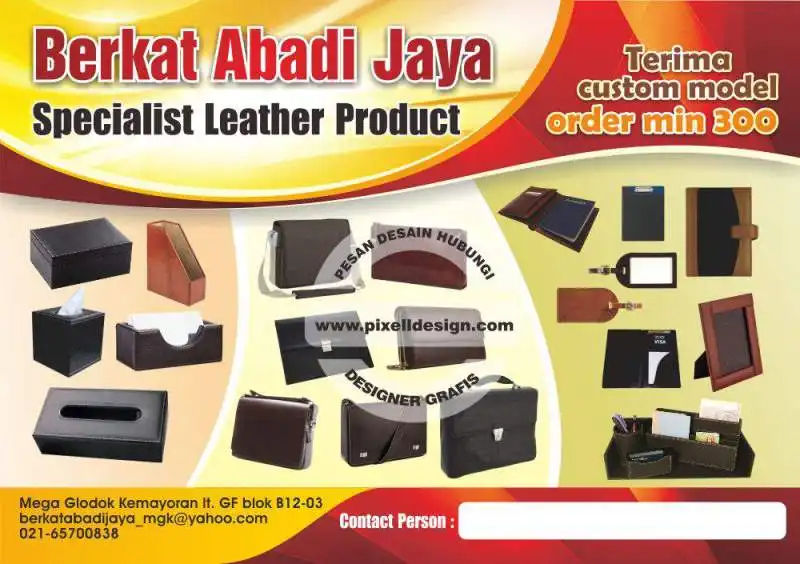 Contoh Brosur Iklan Tas yang Bagus