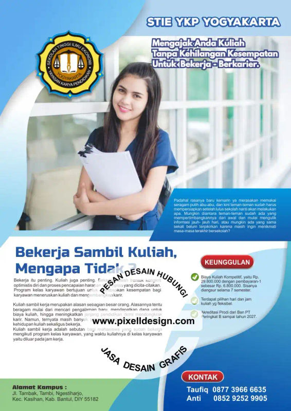 Contoh Brosur / Flyer / Leaflet, Desain Paling Menarik