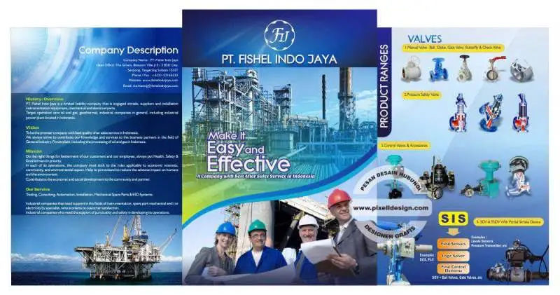 Contoh Desain Company Profile Perusahaan
