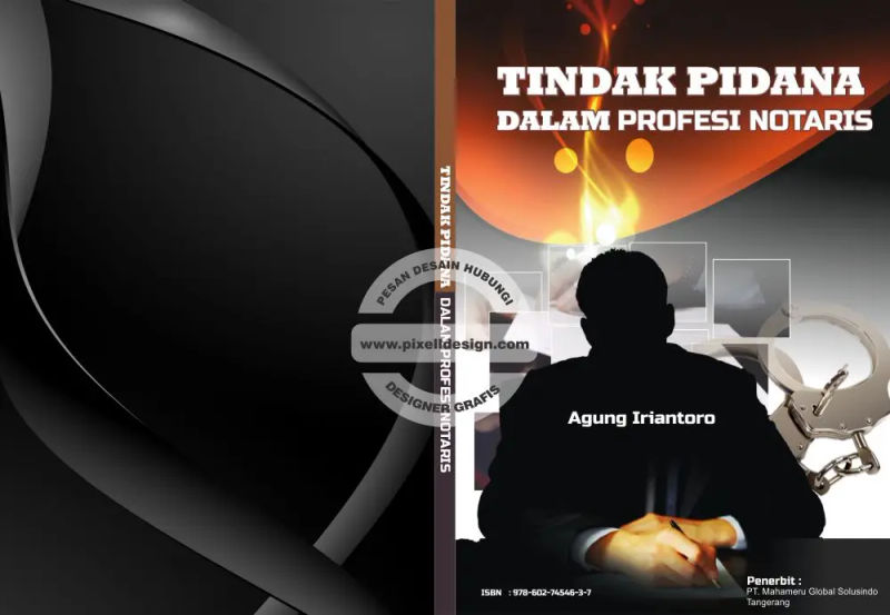 Contoh Desain Cover Buku Bidang Hukum