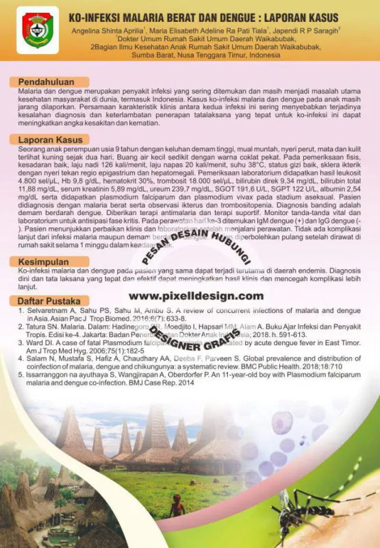 Contoh Poster Penelitian Ilmiah Lengkap, Desain Menarik