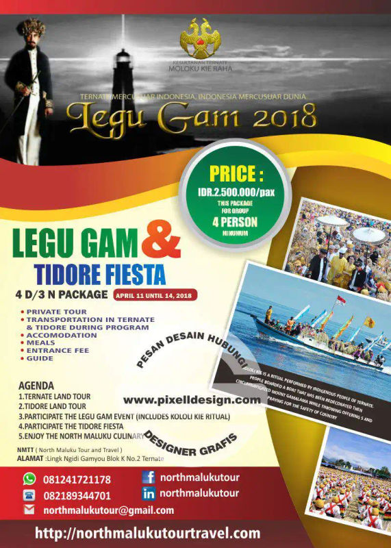Contoh Brosur Travel Agent Wisata Menarik