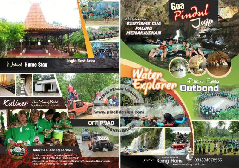 Contoh Brosur Travel Agent Wisata Menarik