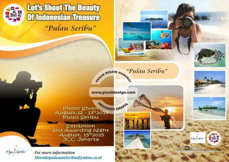 Contoh Brosur Travel Agent Wisata Menarik