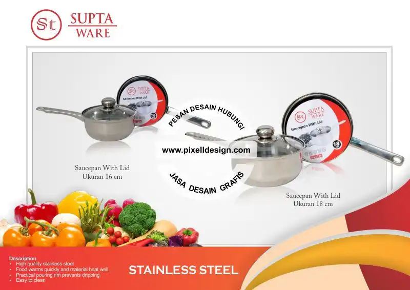 Contoh Desain Katalog Alat Dapur yang Exclusive