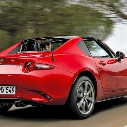 2017 Mazda MX 5 RF Red Test Drive Front View Gallery (Photo 18 of 20)